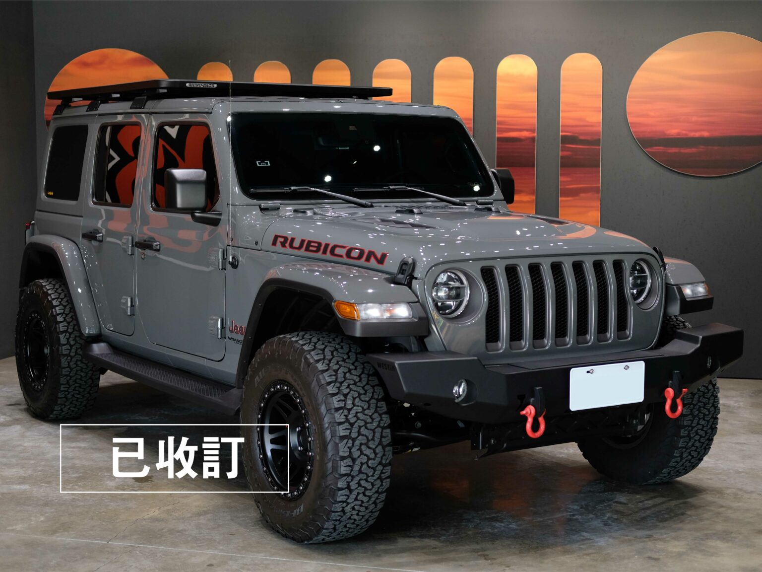 2025 Jeep Wrangler Rubicon X 2.0T｜ Anvil Clear | 大順吉普DS-JEEP