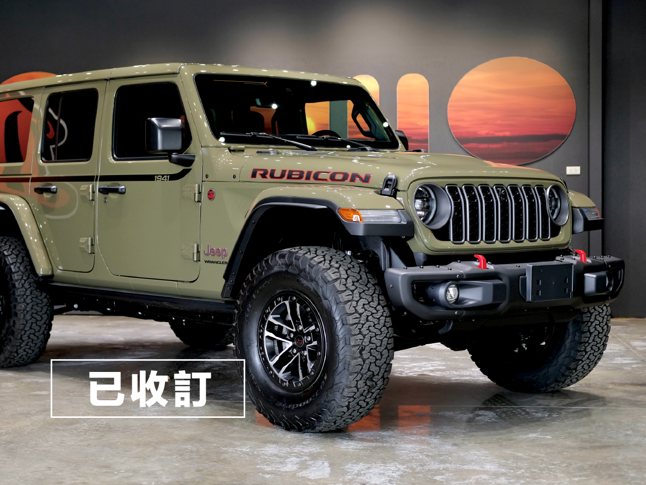 2025 Jeep Wrangler Rubicon X 2.0T｜“41 沙漠綠 | 大順吉普DS-JEEP